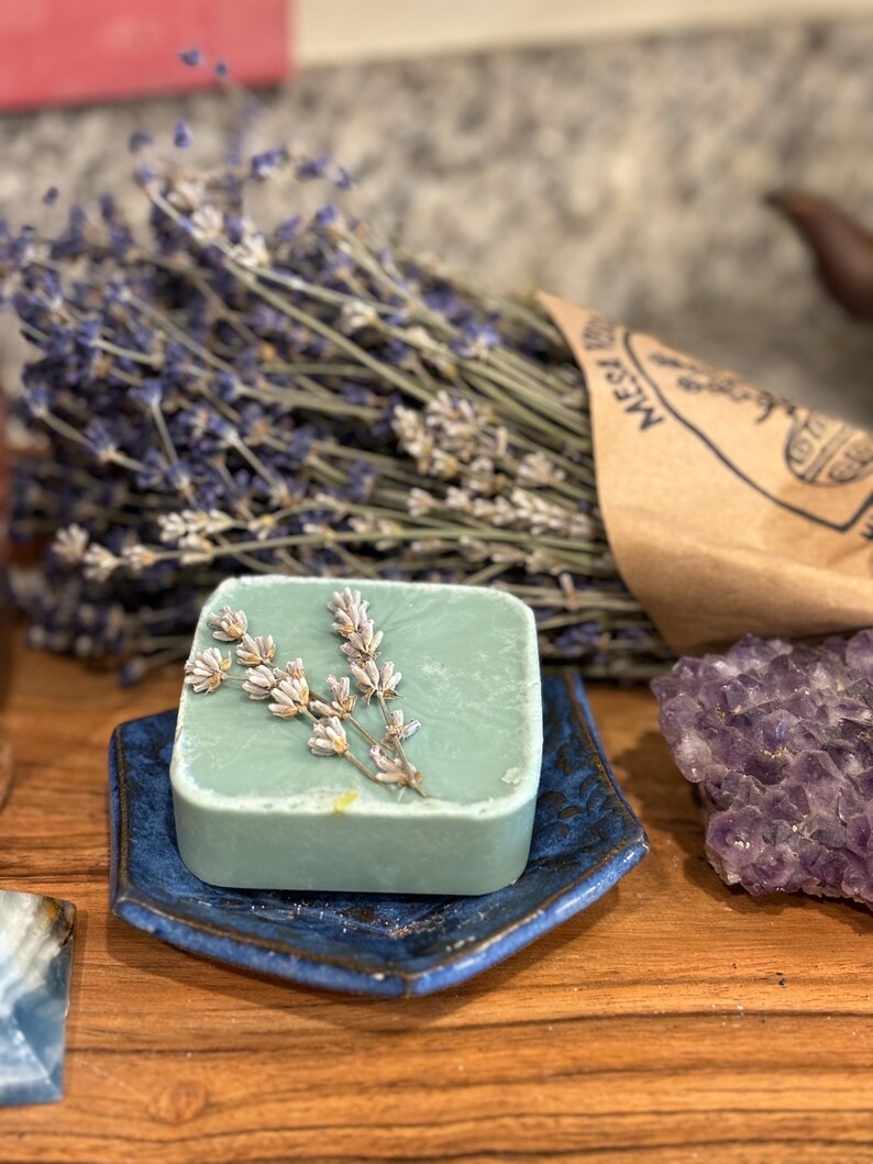 Crown Chakra Soap: Lavender, Lilac, Sandalwood, Copal - Divine ...
