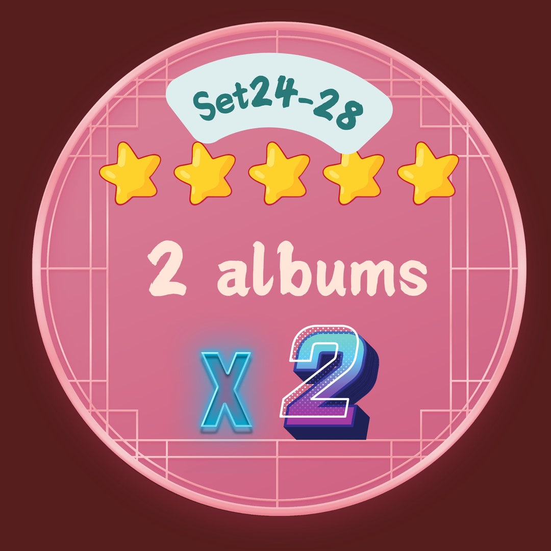 Mono 2 Albums 5 Star Sticker, 5 Star Card Bundleset2428 , Mono 5 Star ...