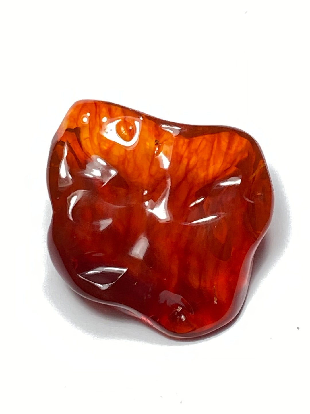 Stunning Mexican Red Fire Opal - Etsy