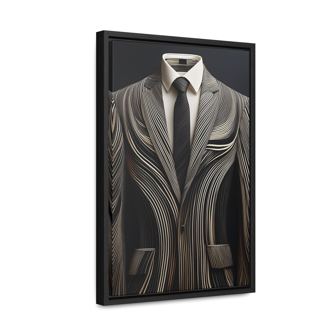 Mr. Debonair Suit1 Gallery Canvas Wraps, Vertical Frame - Etsy