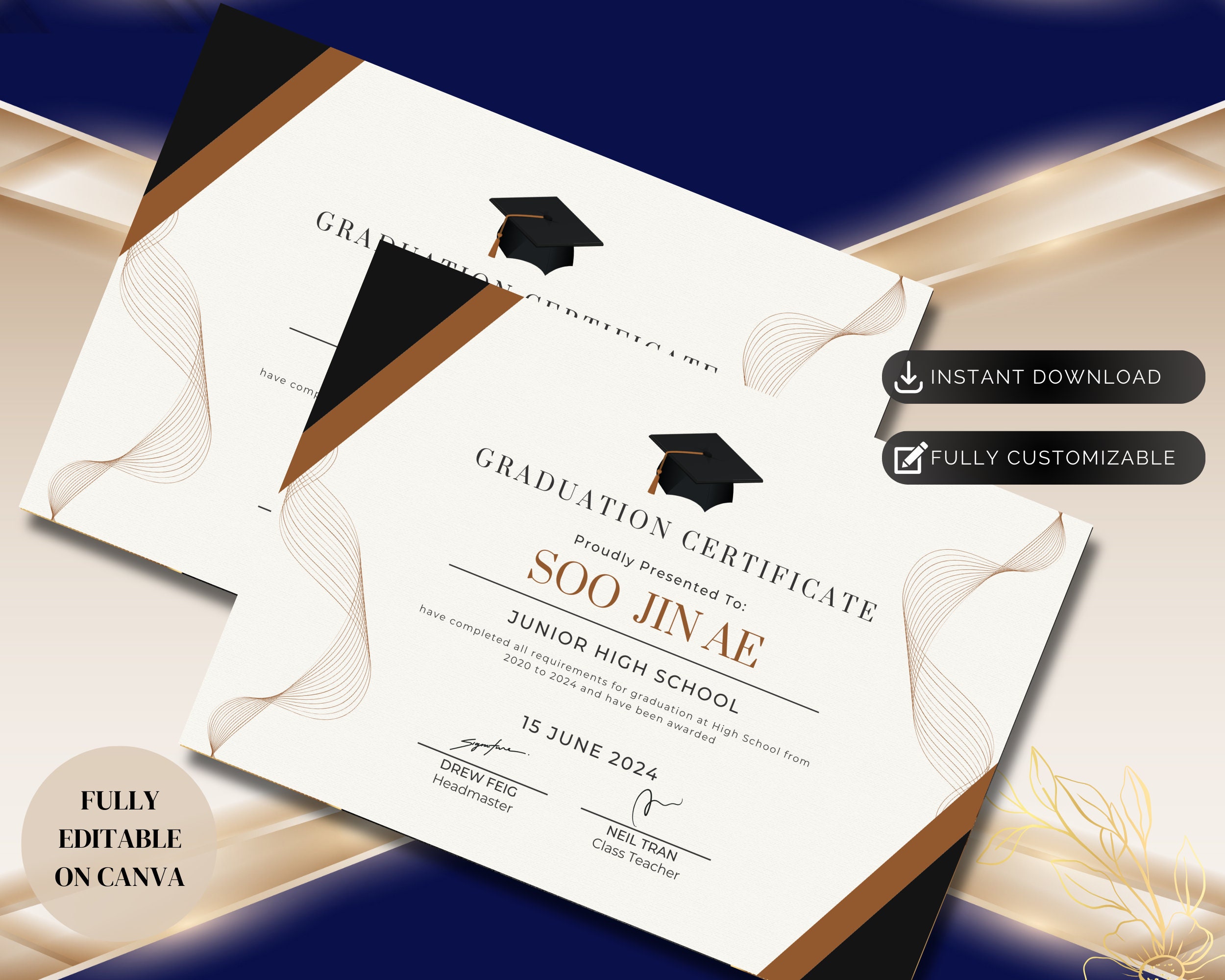 Graduation Certificate Holder: Diploma Display Frame, Office Decor - Etsy