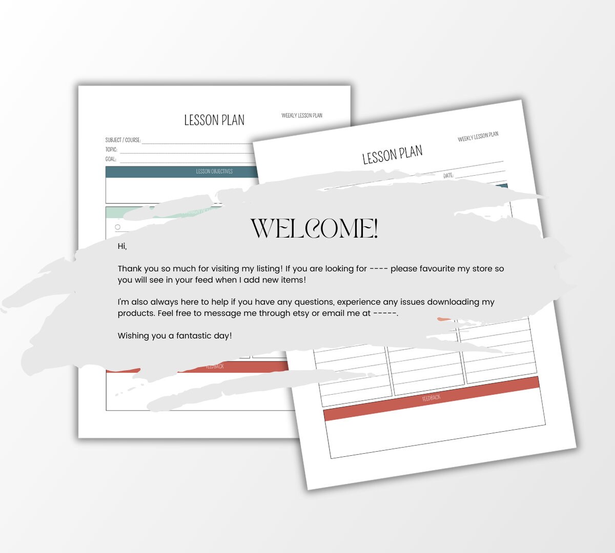 Teacher Planner, Academic Agenda, School Organizer, Lesson Plan Book ...