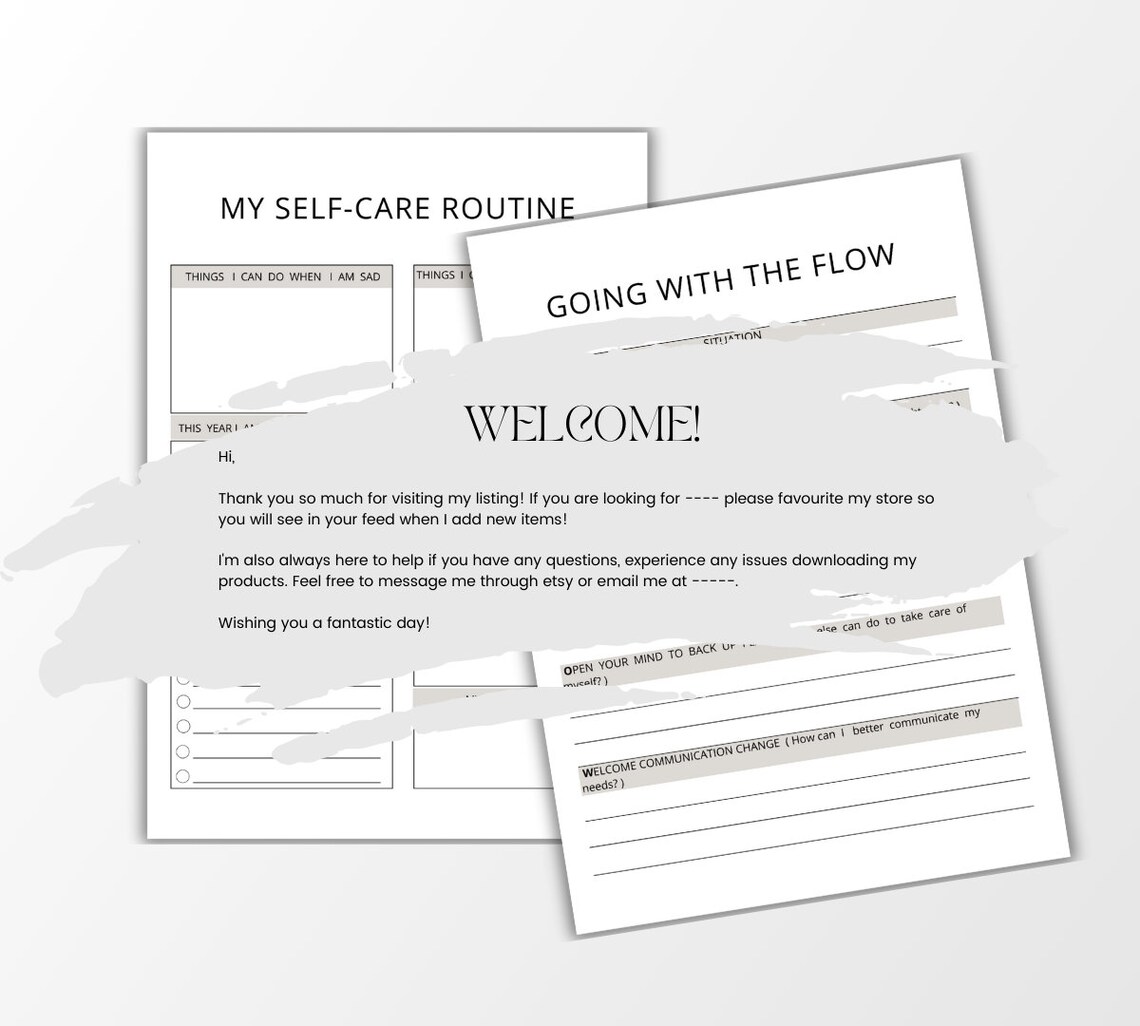 Personal Growth Journal, Guided Self-reflection Notebook, Mindfulness ...