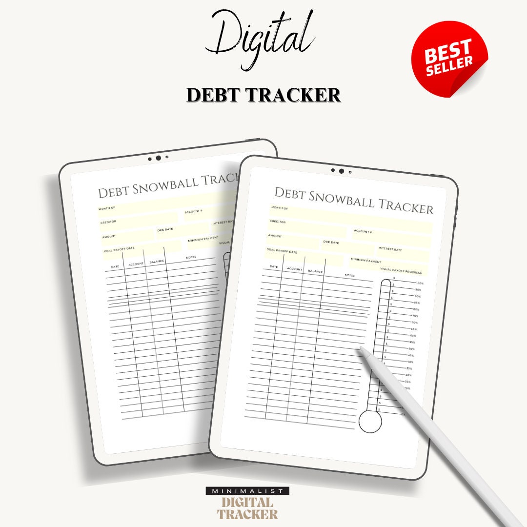 Debt Tracking App, Budget Planner, Money Management Tool, Financial ...