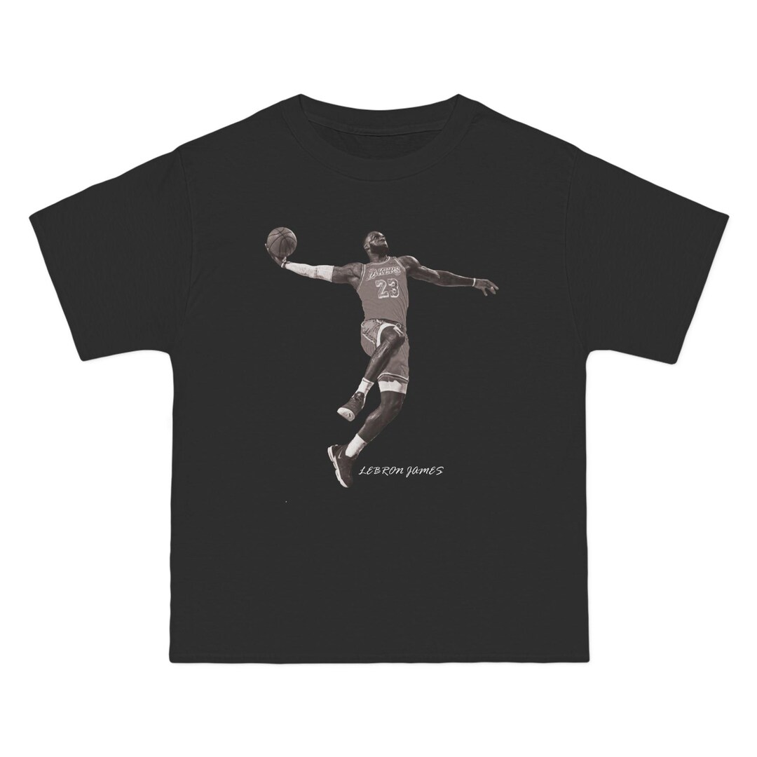 Lebron James Graphic Tee - Etsy