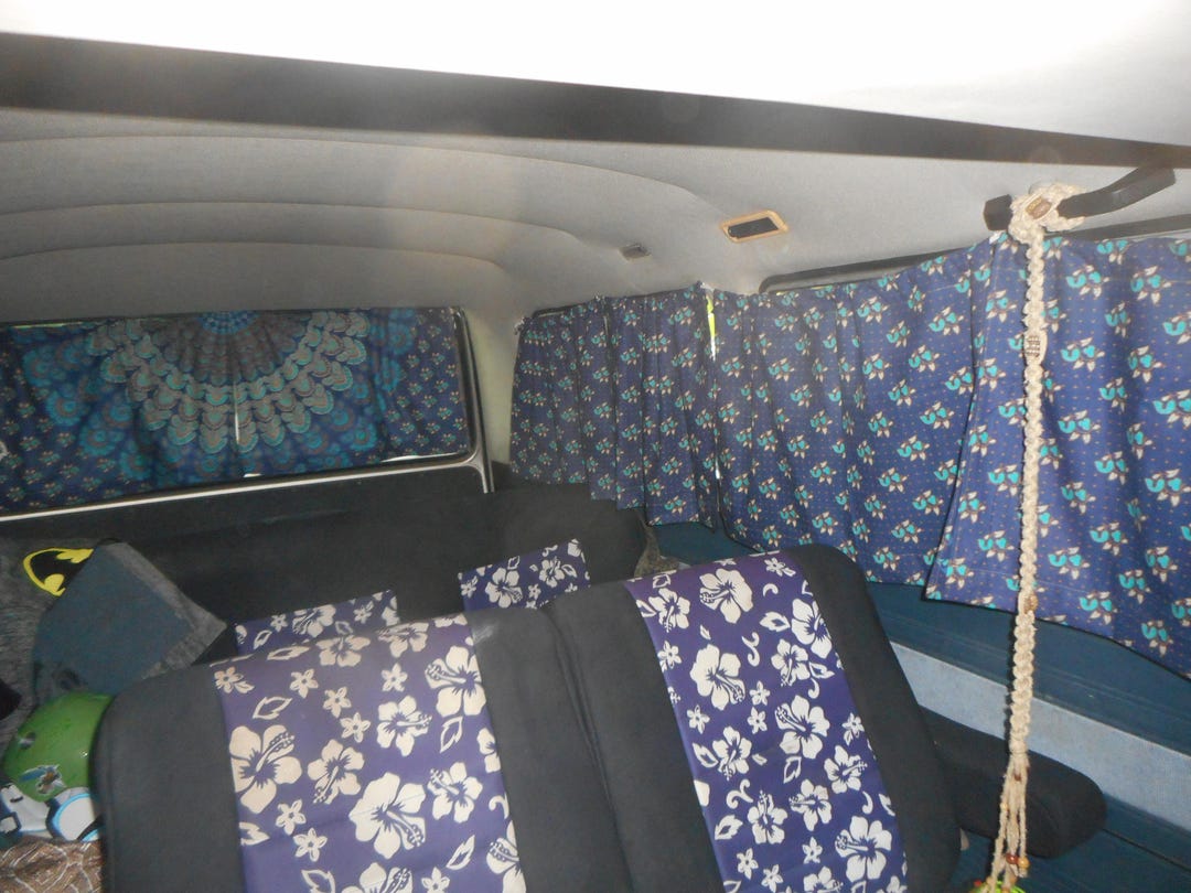 3D VW Volkswagon Vanagon/westfalia 11 Piece Curtain Set - Etsy