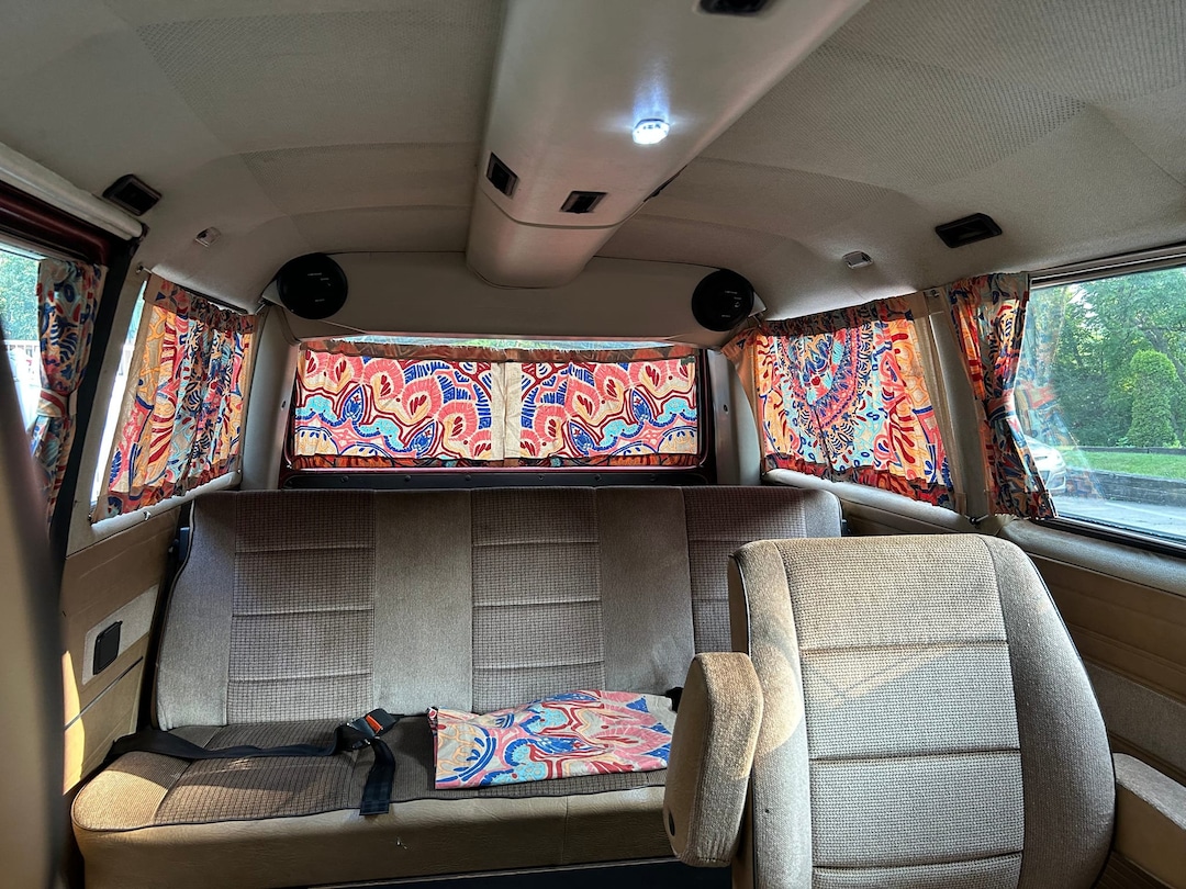 3D VW Volkswagon Vanagon/westfalia 11 Piece Curtain Set - Etsy