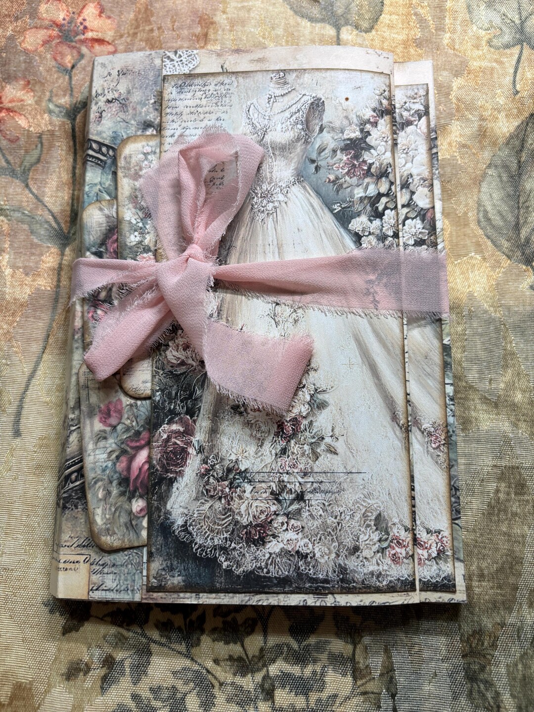 Bride's ORGANIZER! Handmade Bridal Folio With Accordion Storage ...