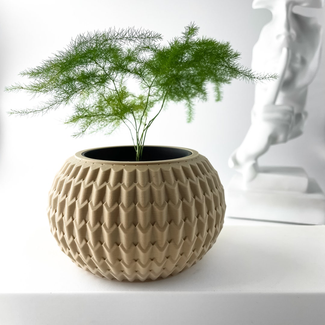 The iver Dragon Scale Planter Modern Indoor Planter With Unique Design ...
