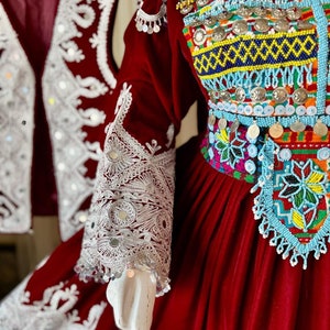 Traditional Afghan Kochi Style Nikkah Dress and Wasket for Couple - Etsy