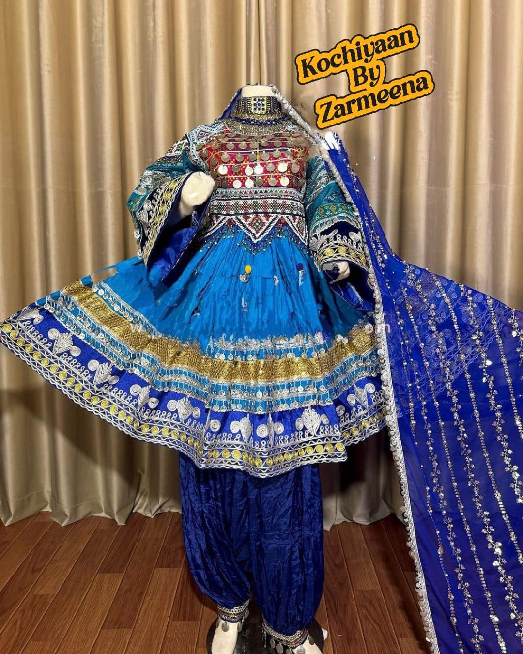 Afghan Short Kochi Women Party Attan Dress for Wedding - Etsy