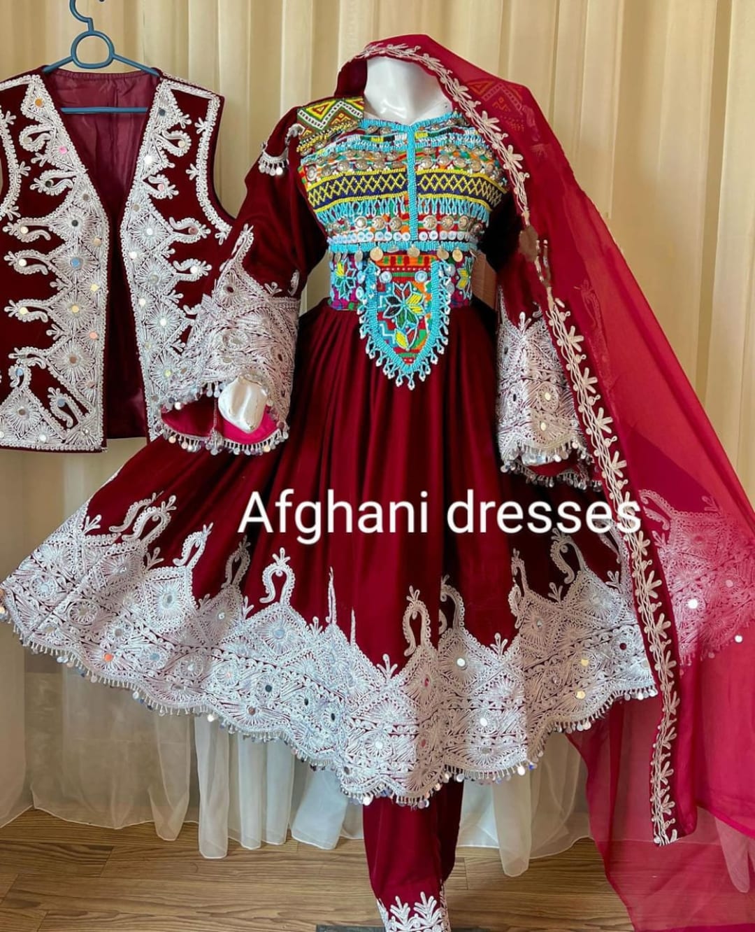 Traditional Afghan Kochi Style Nikkah Dress and Wasket for Couple - Etsy