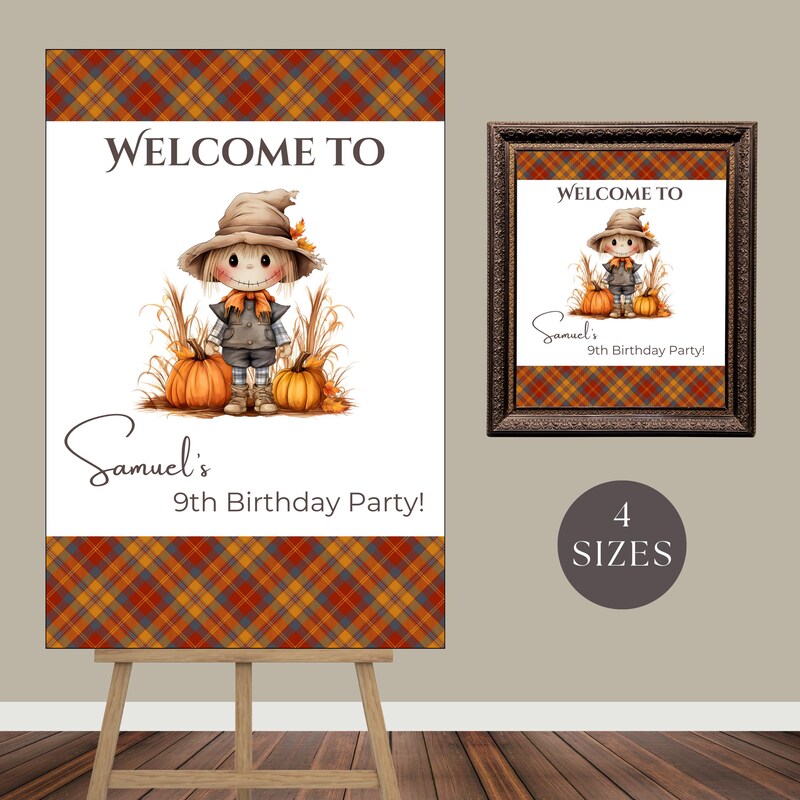 Scarecrow Sign - Etsy