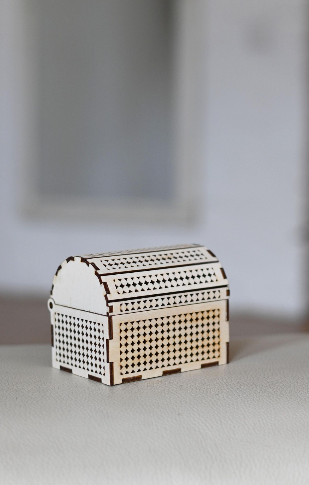 Mini Treasure Chest, Little Treasure Box, Little Box Laser Cut, Little ...