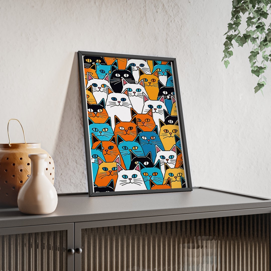 Wall Art Framed Posters Framed Posters for Home Home Decor - Etsy