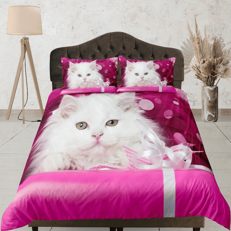 Cat Themed Duvet Cover - Etsy