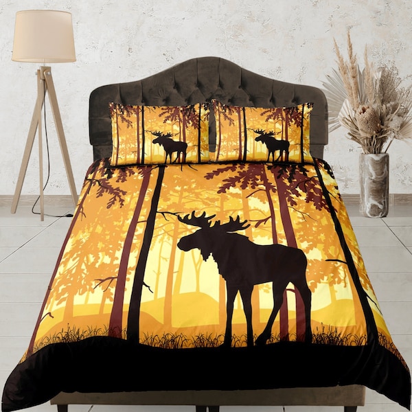Duvet Cover Moose - Etsy