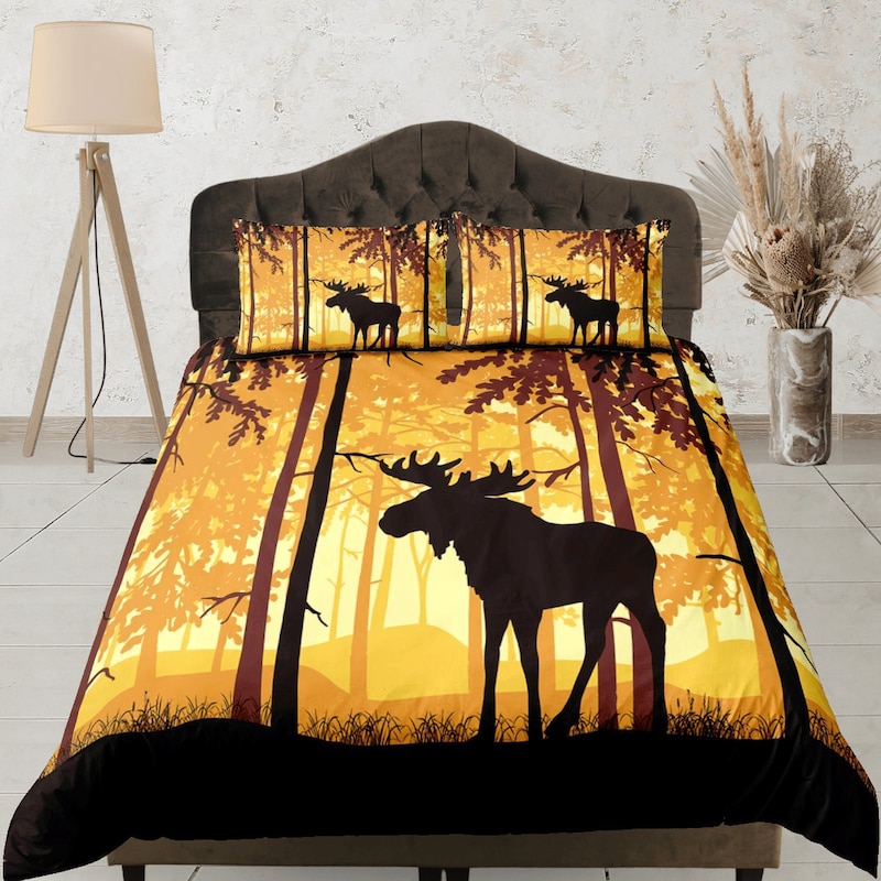 Duvet Cover Moose - Etsy