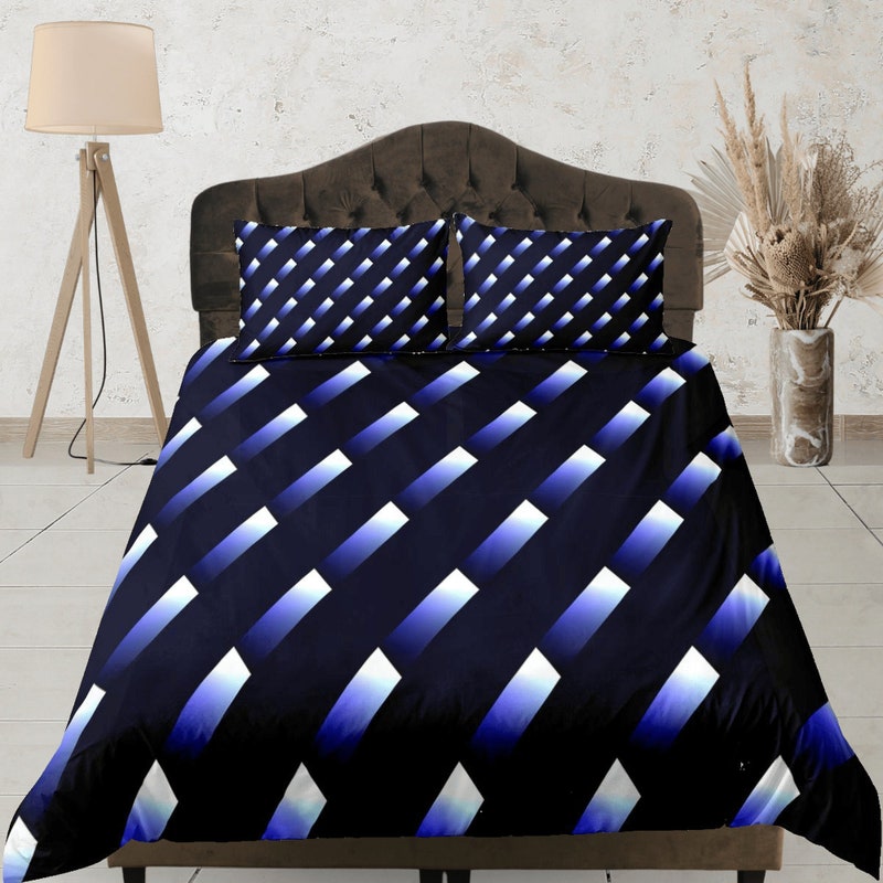 Geometric Bedding - Etsy
