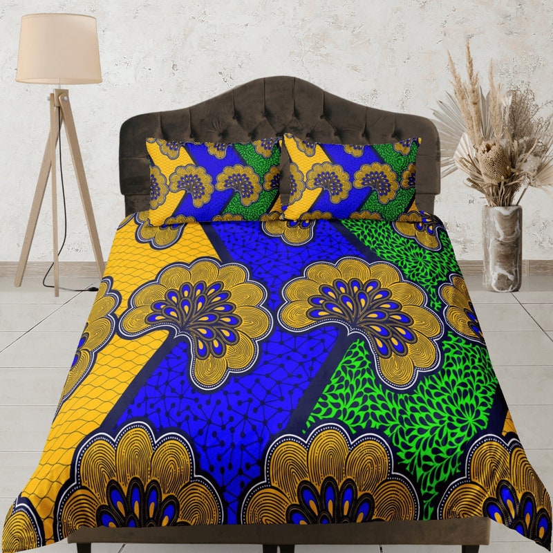 African Print Duvet - Etsy
