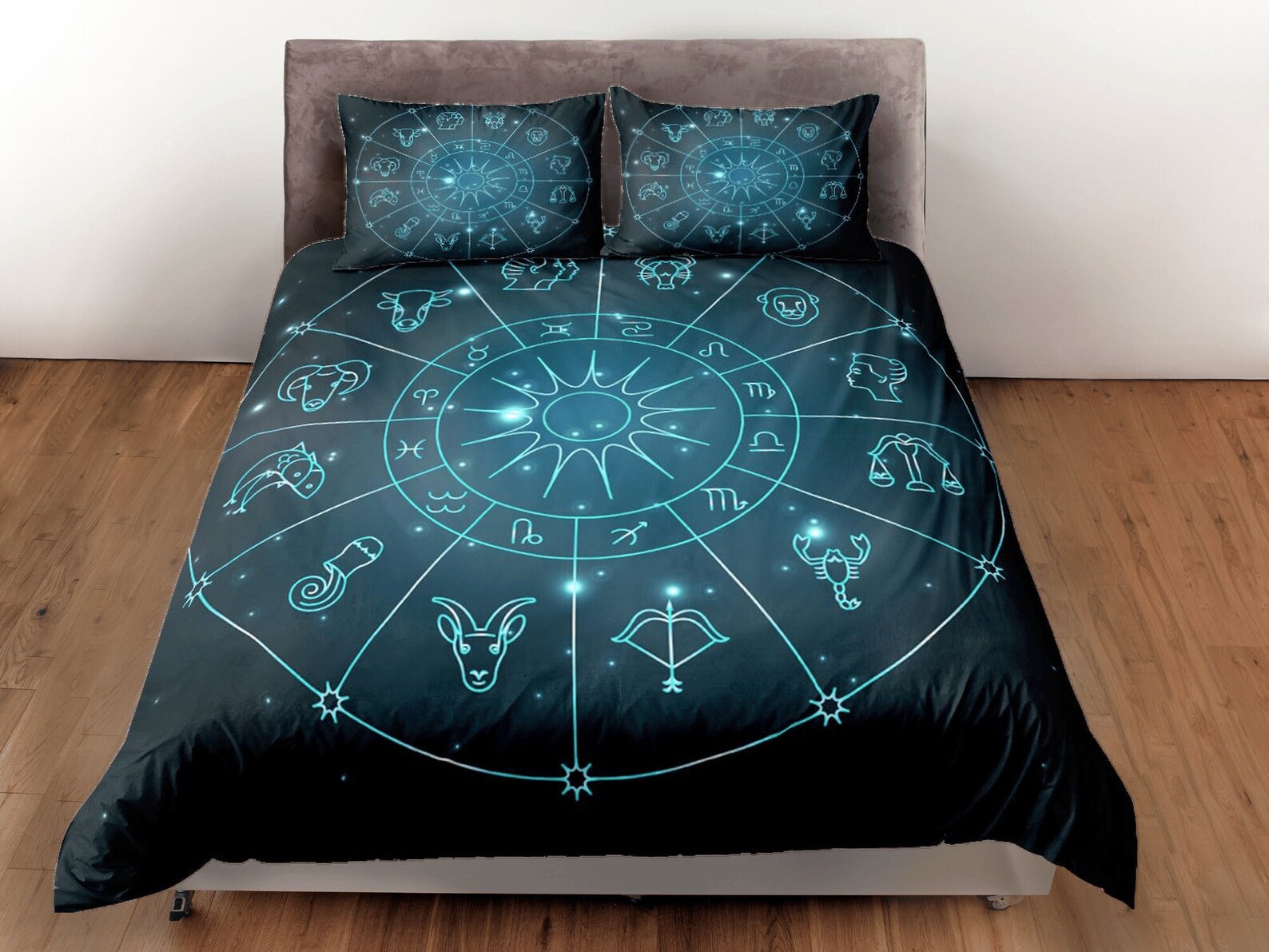 Zodiac Duvet Cover, Constellation Bedding Set, Astrology Bedroom Set ...