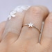 Handmade Sterling Silver Star Ring – Dainty Stackable- Minimalistic ...