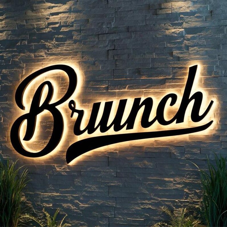 Outdoor LED Sign 3dpersonalized Logo Sign,storefront Sign, Business ...