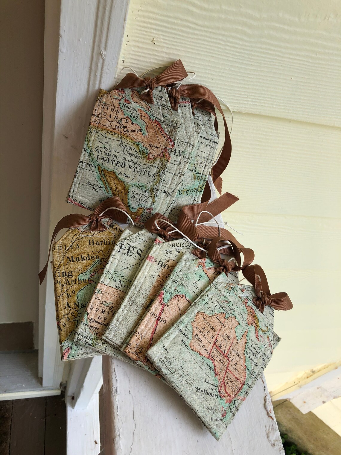 Luggage Tag/ World Expedition - Etsy