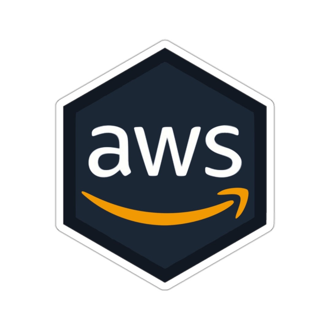 AWS Logo Sticker Laptop Hexagon - Etsy