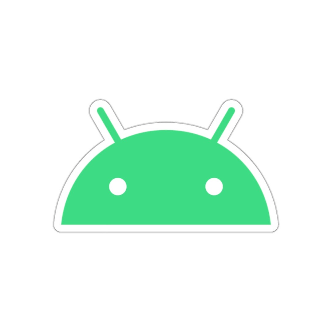 Android Logo Sticker Laptop Head - Etsy