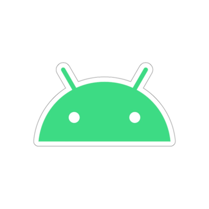 Android Logo Sticker Laptop Head - Etsy