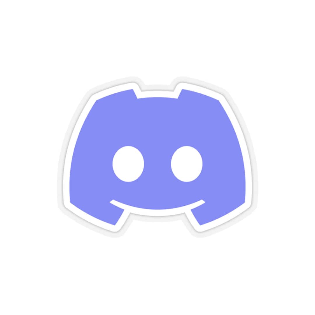 Discord Logo Sticker Laptop - Etsy