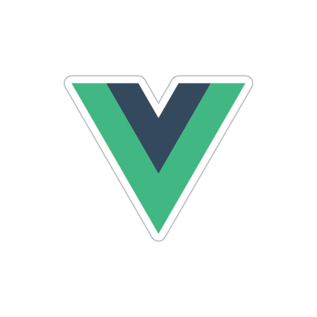 Vue Sticker Vue Js Sticker Javascript Sticker Frontend Laptop Developer Etsy