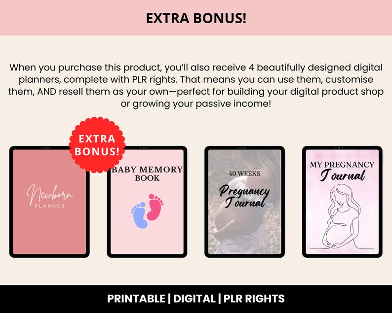 250+ Pregnancy Announcement Templates | Editable Canva | PLR Baby ...