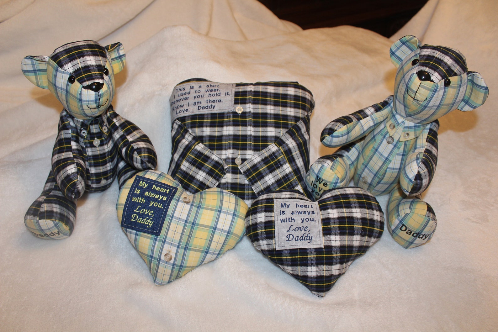 Bears Animals Handmade Memory Teddy Keepsake Sympathy Gifts Bereavement ...