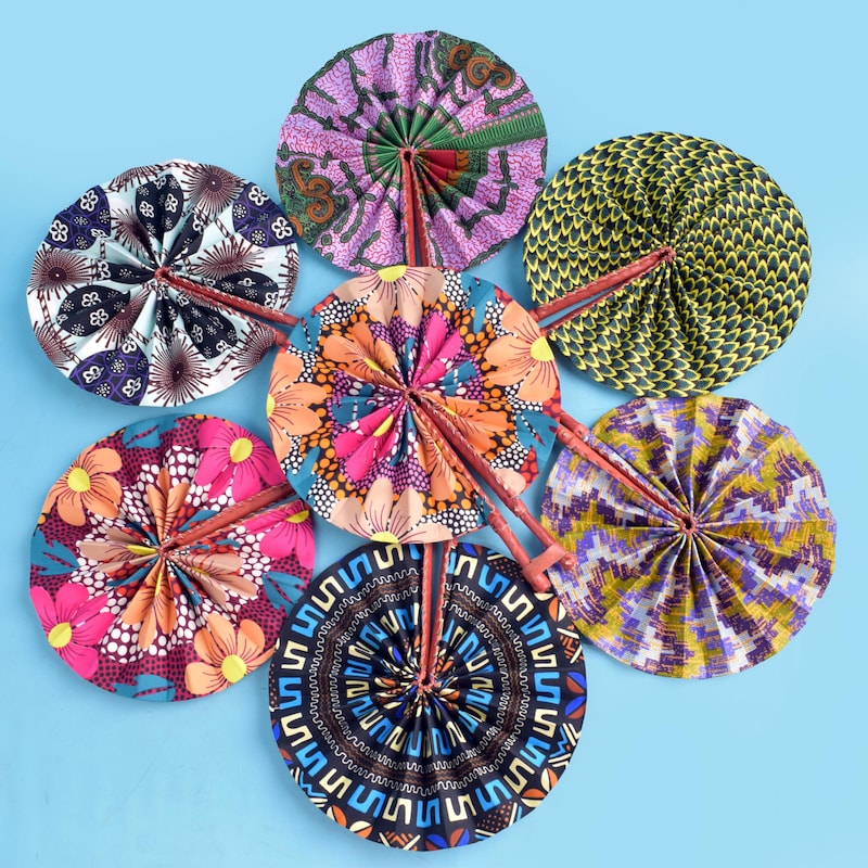 African Hand Fan - Etsy