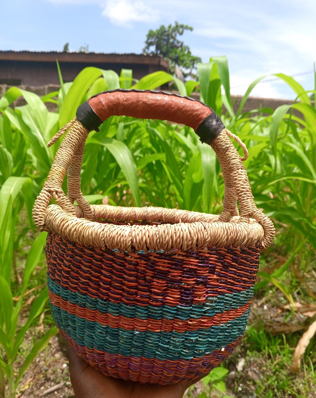 Mini Basket for Storage| Small Gift Basket for Kids| Straw Market ...