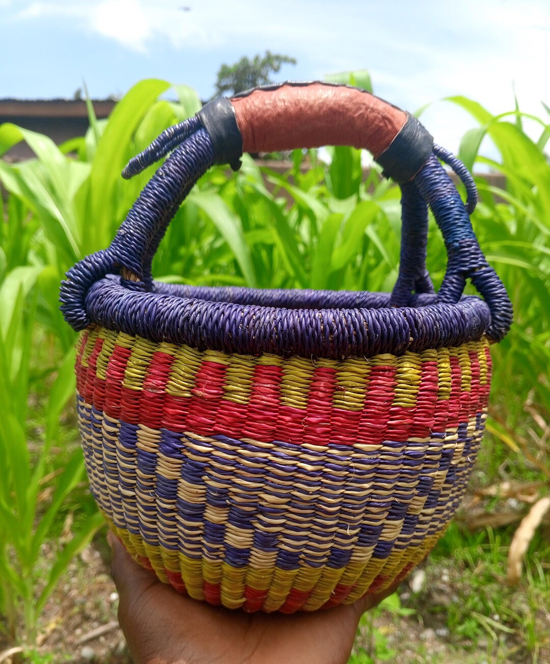 Mini Basket for Storage| Small Gift Basket for Kids| Straw Market ...