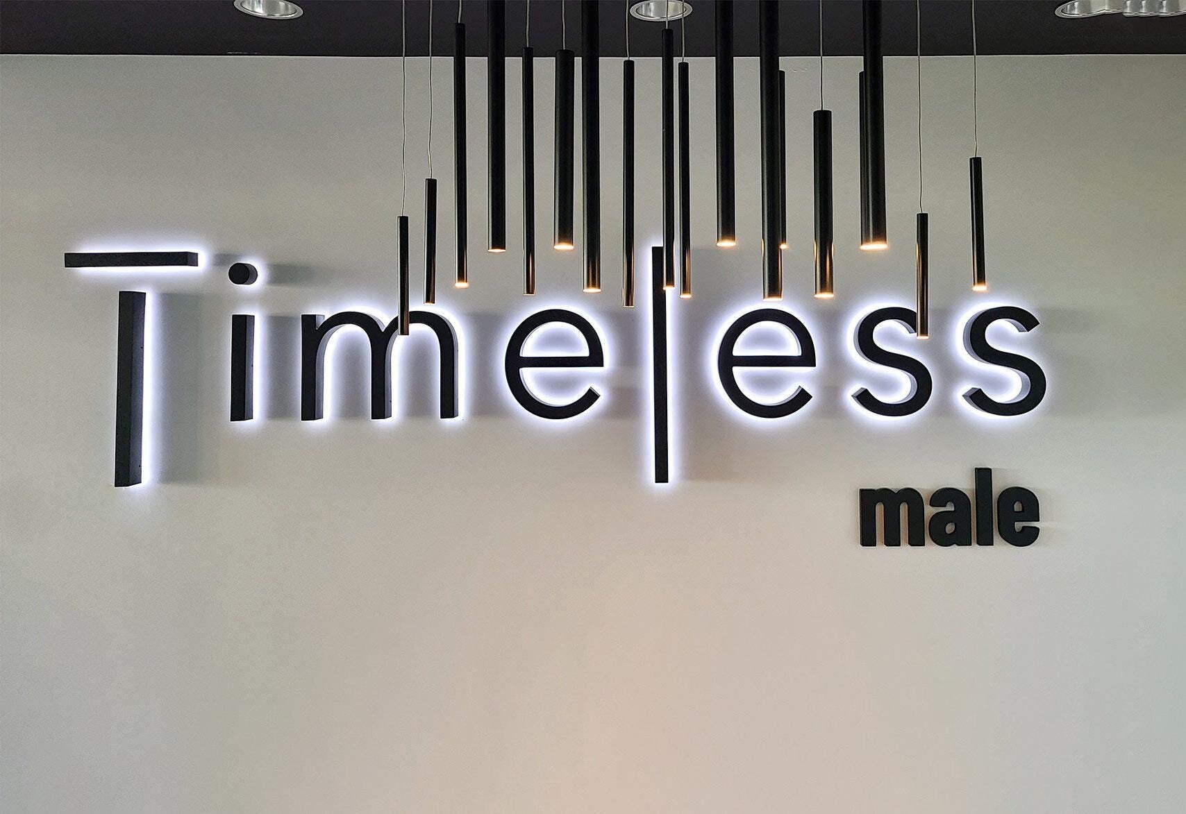 3D Backlit Sign, Clinic Business Sign, Metal Letters for Office, Custom ...