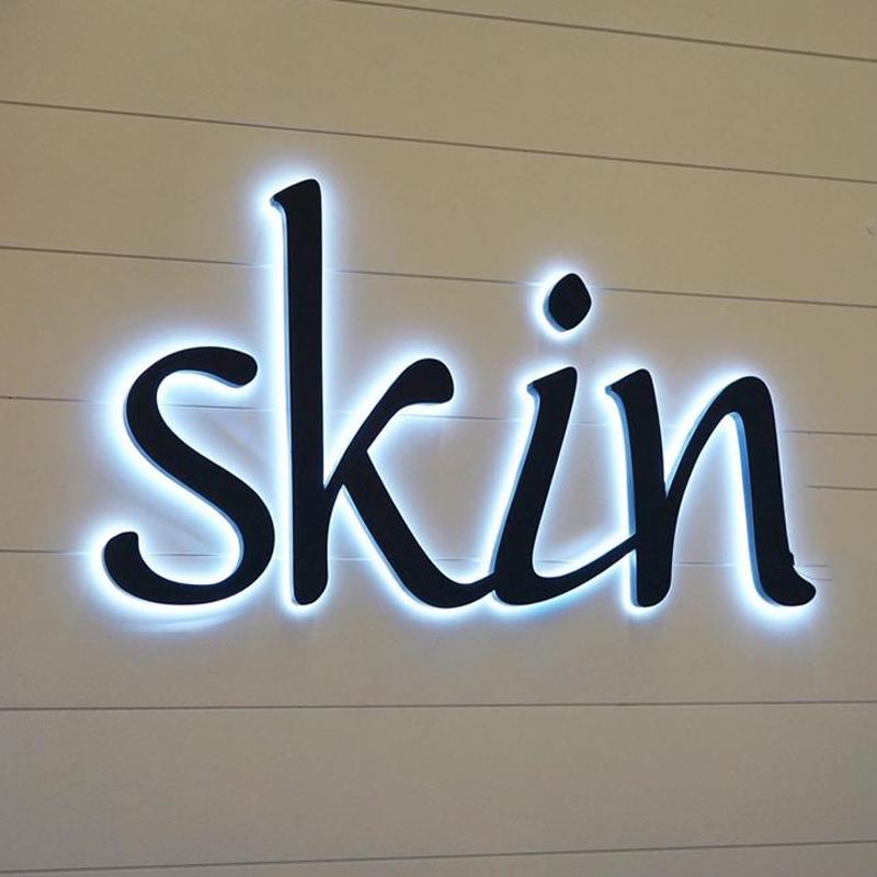 LED Metal Backlit, Sign for Business, Custom Backlit Sign, Company Sign ...