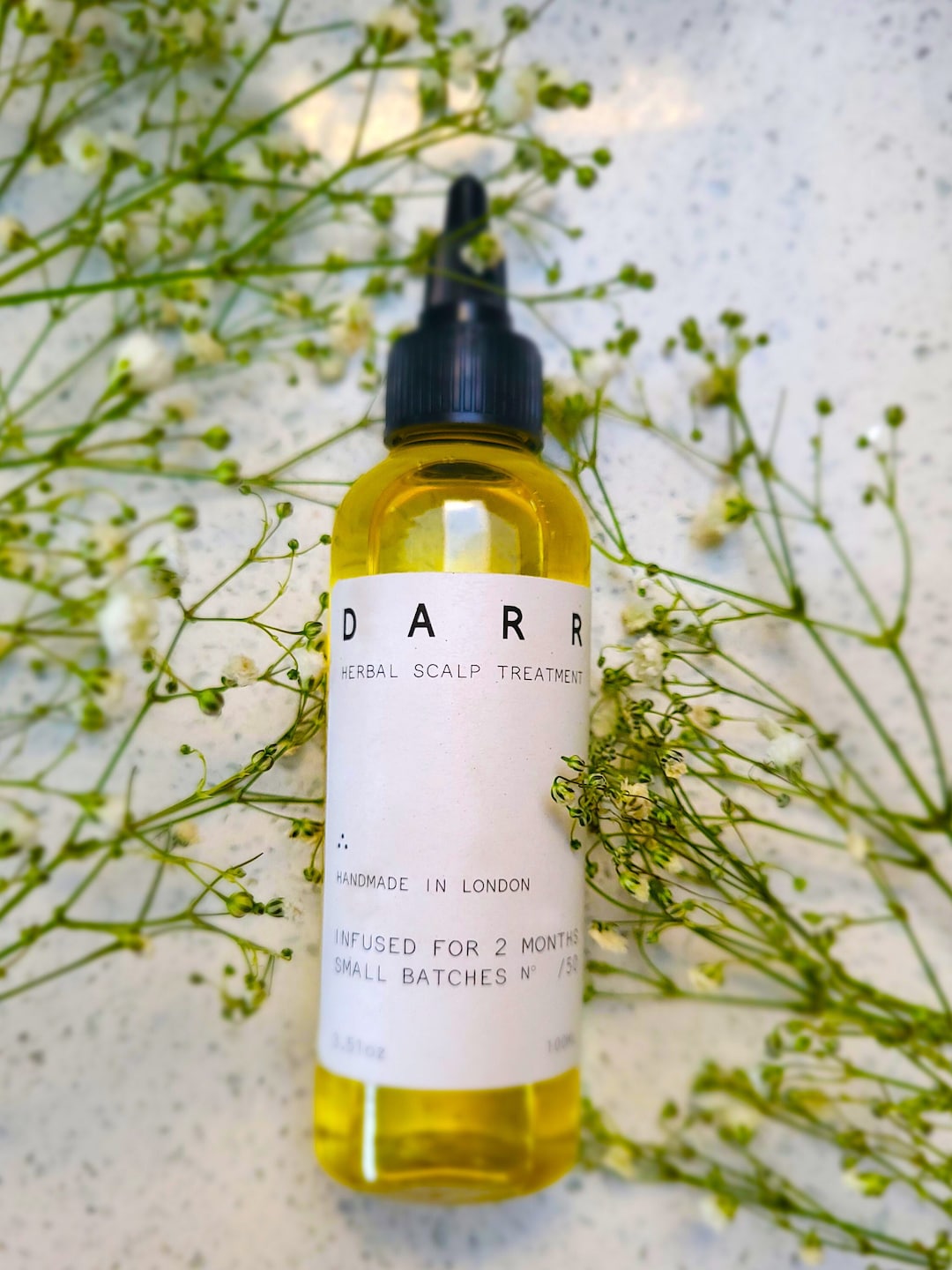 Herbal Hair Growth & Scalp Treatment Oil Promotes Thicker Hair, Reduces ...