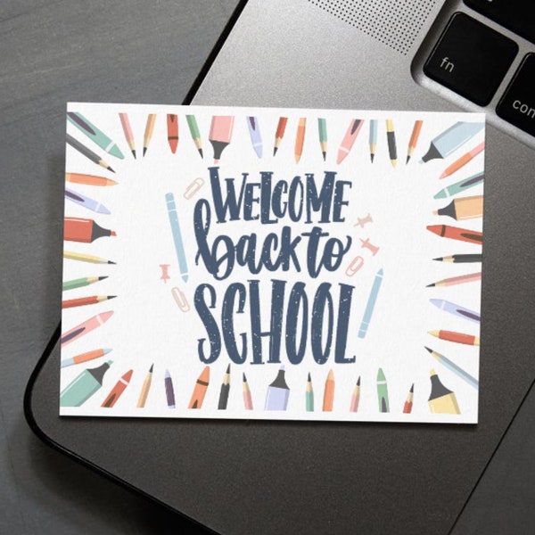 Back to School Cards - Etsy