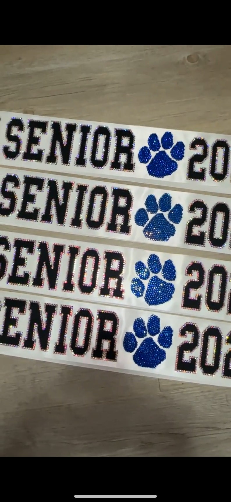 Custom Senior Sash - Etsy