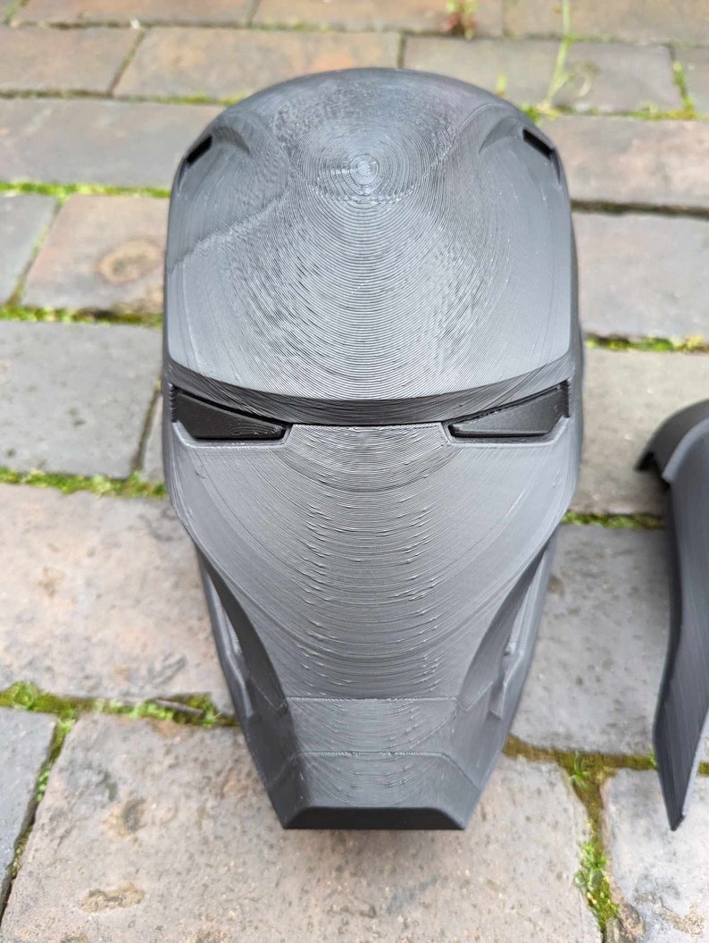 3D Printed FDM/PLA Custom Helmet With Your Stl or Mine, Raw or Painted ...