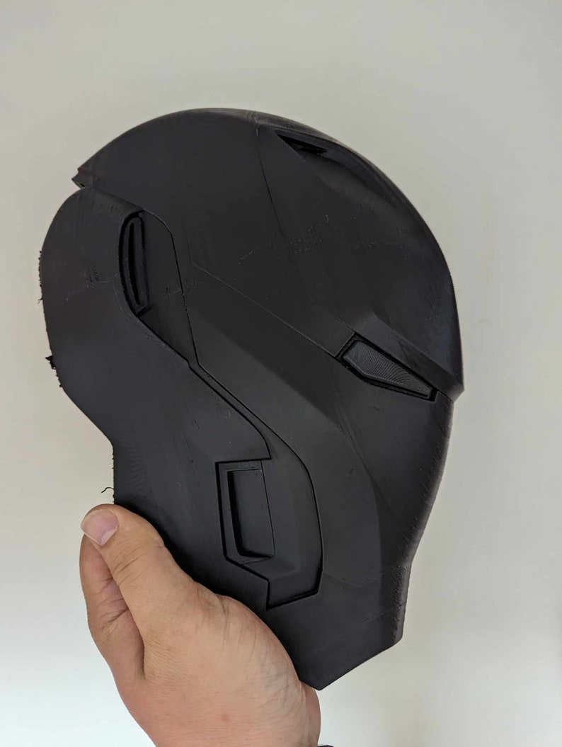 3D Printed FDM/PLA Custom Helmet With Your Stl or Mine, Raw or Painted ...