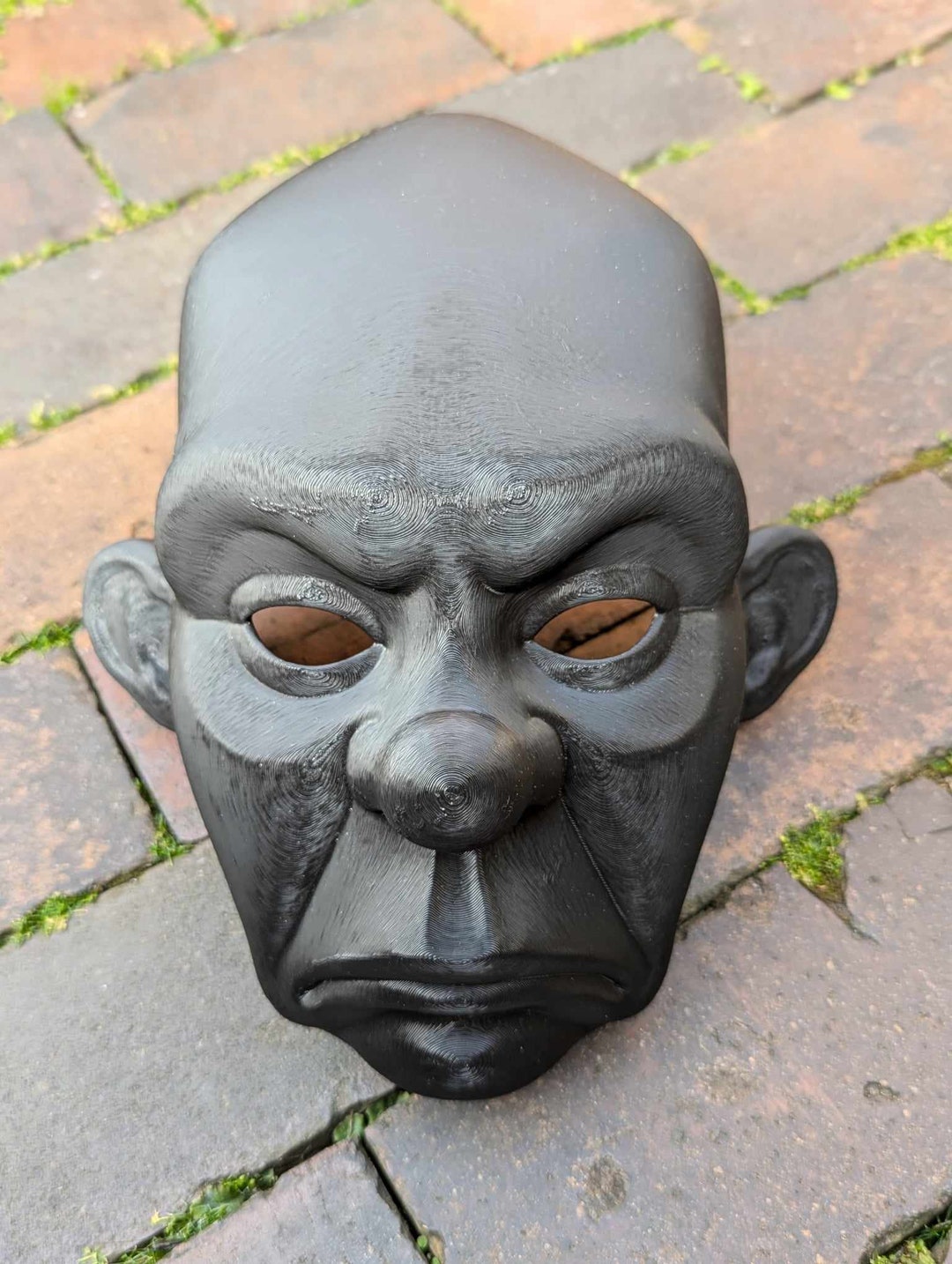 Joker's Bozo the Clown Mask From Batman, FDM/PLA - Etsy