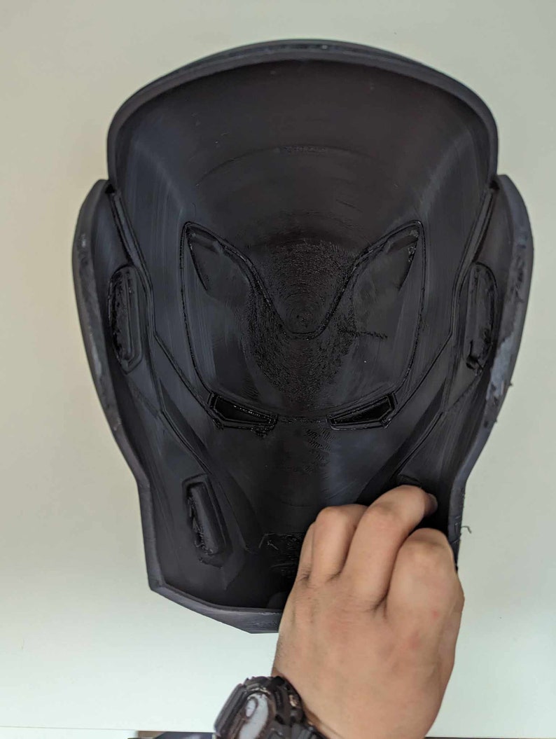 3D Printed FDM/PLA Custom Helmet With Your Stl or Mine, Raw or Painted ...