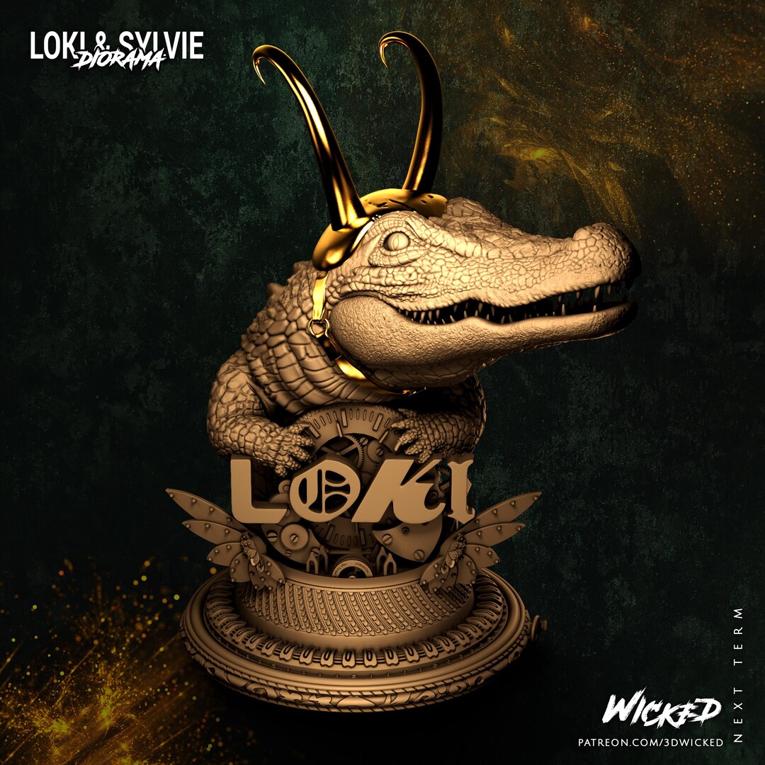 Croki Bust Sculpture Marvel Statue 25 Cm Hand-painted or Unpainted ...