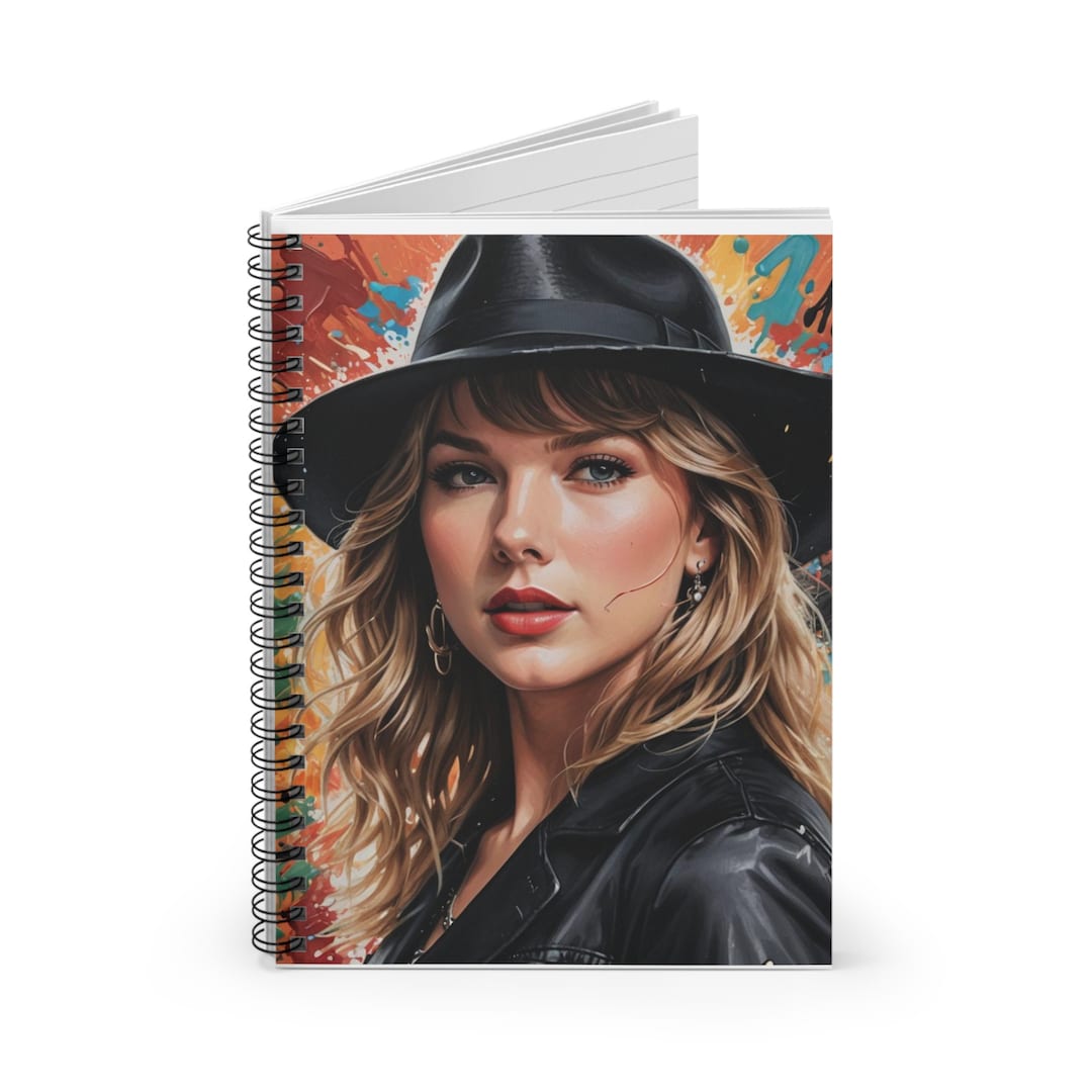 Taylor Swift Spiral Notebook - Etsy