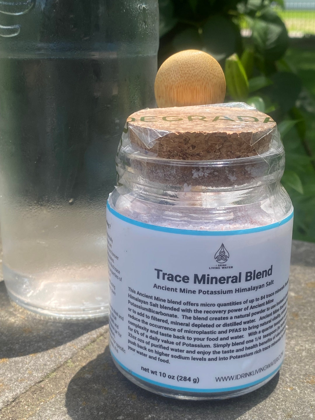 Potassium Bicarbonate Pink Sea Salt 10oz Trace Mineral Blend. Mined ...